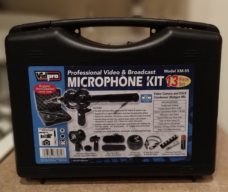 A Look at the VidPro Shotgun Microphone • B.L.O.A.F.X.